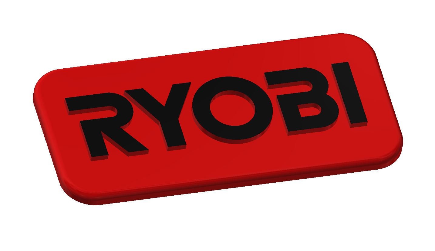 RYOBI Logo Plastic Placard Sign - Etsy UK