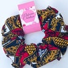 African Print Extra Large Scrunchies, Ankara Print Scrunchies, Hair ...