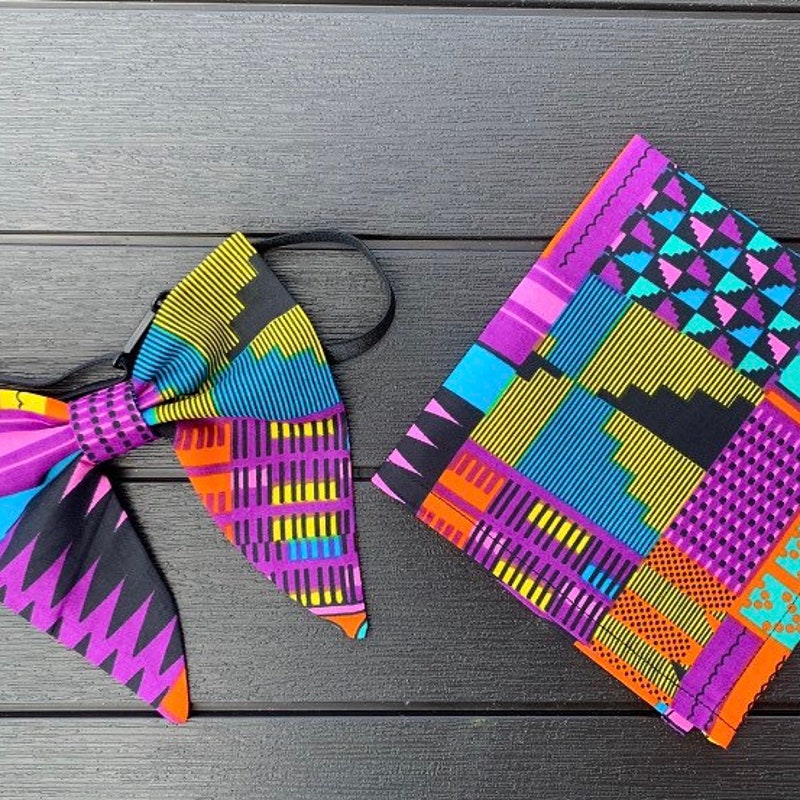 African Bow Tie for Men - Etsy