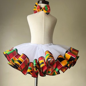 Tutu Skirt, Girl Skirt, African Print Skirt, Kente Skirt, Ankara Tutu ...