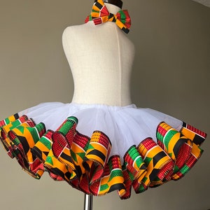 Tutu Skirt, Girl Skirt, African Print Skirt, Kente Skirt, Ankara Tutu ...