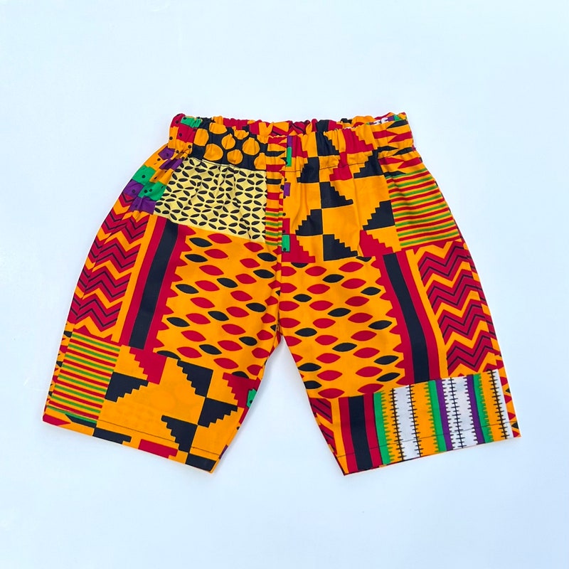 African Print Shorts - Etsy