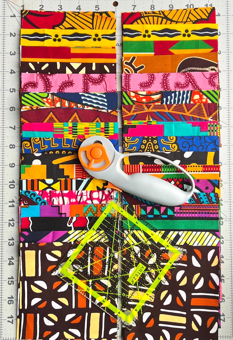 Charm Packs African Print 42 Assorted Pre-cut 5 Square - Etsy