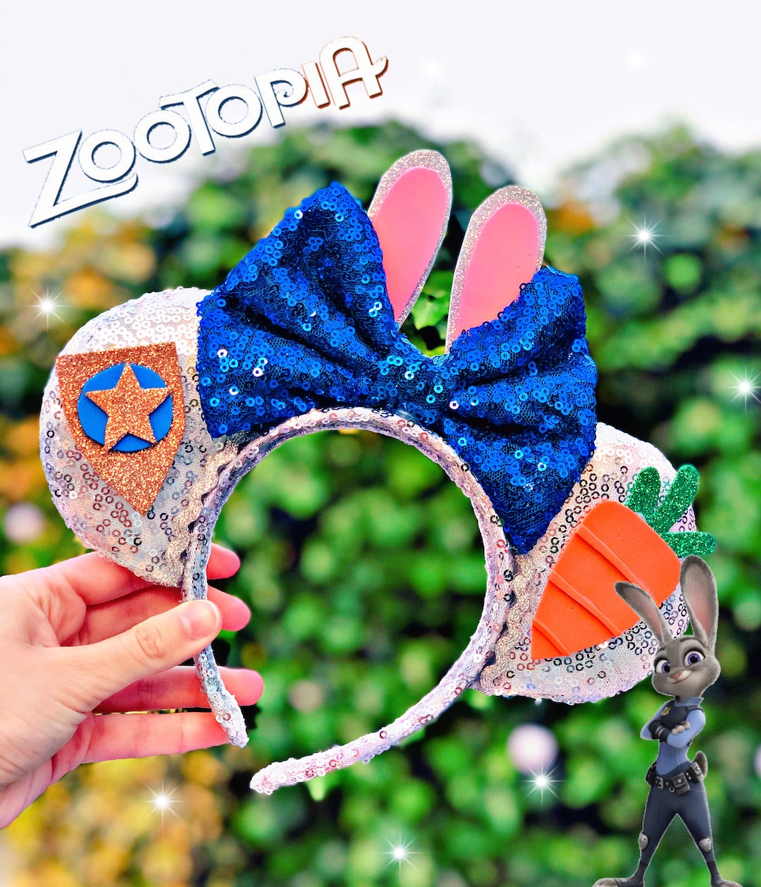 Zootopia/judy Hops Ears - Etsy