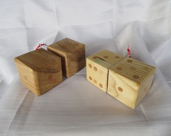Vampire Coven D6; Wooden Dice Pair - Custom Carved Dice Set; Handmade ...