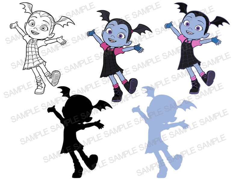 Vampirina SVG File, Vampirina Clipart, Vampirina Silhouette, Vampirina ...