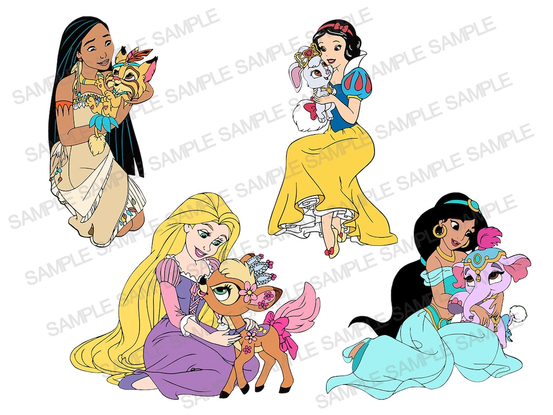 Princess SVG Bundle, Palace Pets SVG, Princess SVG, Princess Pets Svg ...