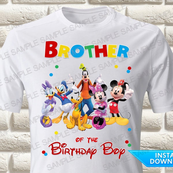 Mickey Mouse Brother Png - Etsy