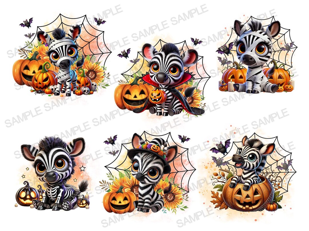 Halloween Baby Zebra Png Zebra Clipart Cute Zebra Halloween Zoo Animals ...