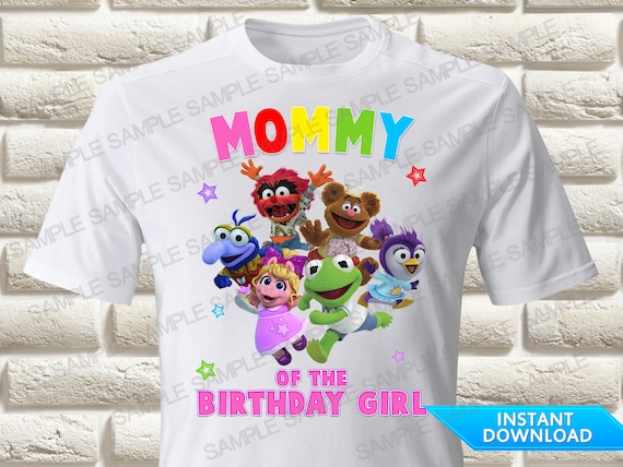 Muppet Babies Mommy of the Birthday Girl Iron on Transfer | Etsy