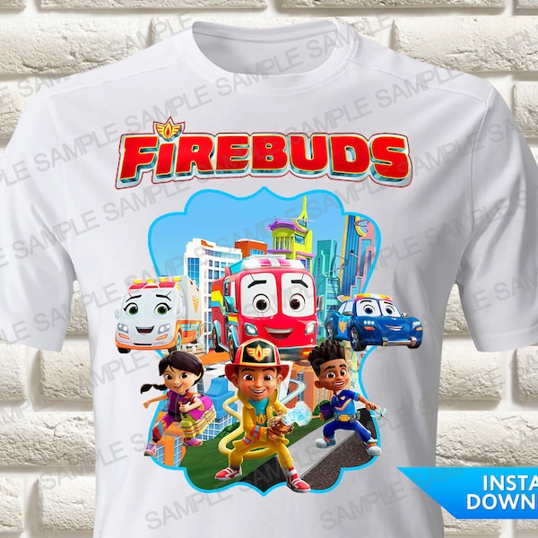 Firebuds Birthday Svg - Etsy