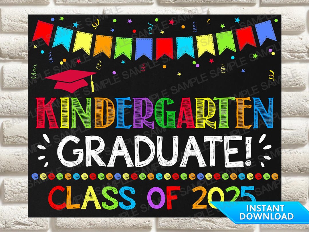 Kindergarten Graduation, Kindergarten Graduate, Last Day of ...