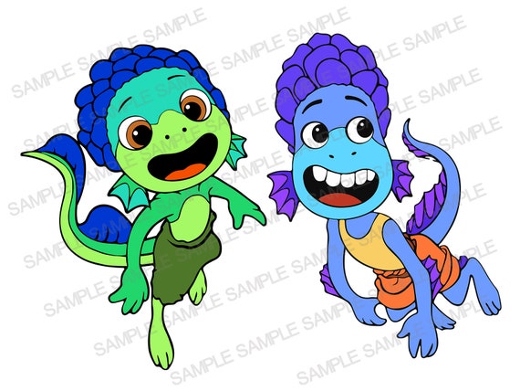 Luca SVG Luca PNG Iron on Transfer Luca Clipart Luca | Etsy