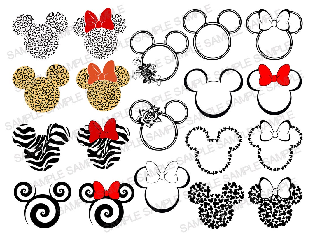 Leopard SVG Outline Svg Cricut Svg, Clipart, Layered SVG, Files for ...