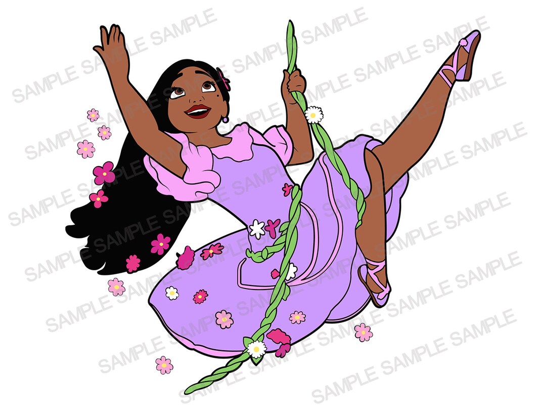 Isabella SVG, Encanto Isabella SVG, Mirabel Clipart, Encanto PNG ...