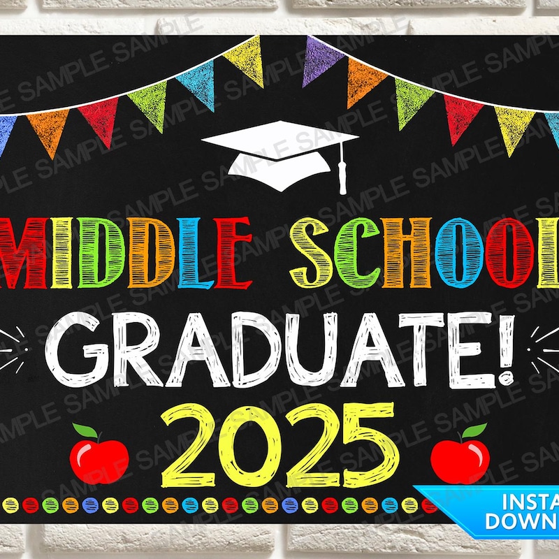 Middle School Graduation - Etsy
