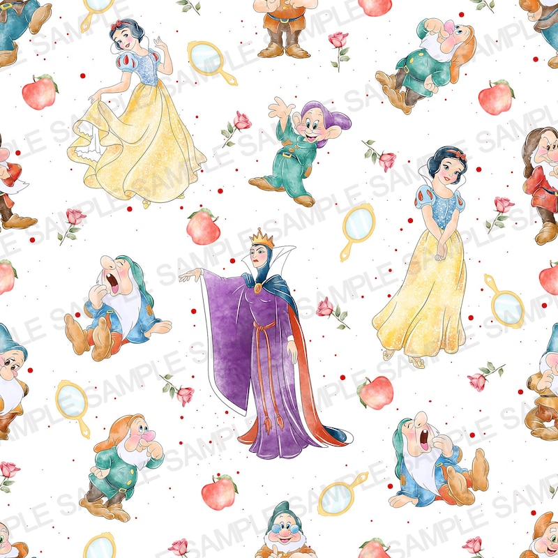 Snow White Patterns - Etsy
