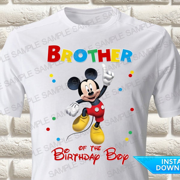 Mickey Mouse Brother - Etsy