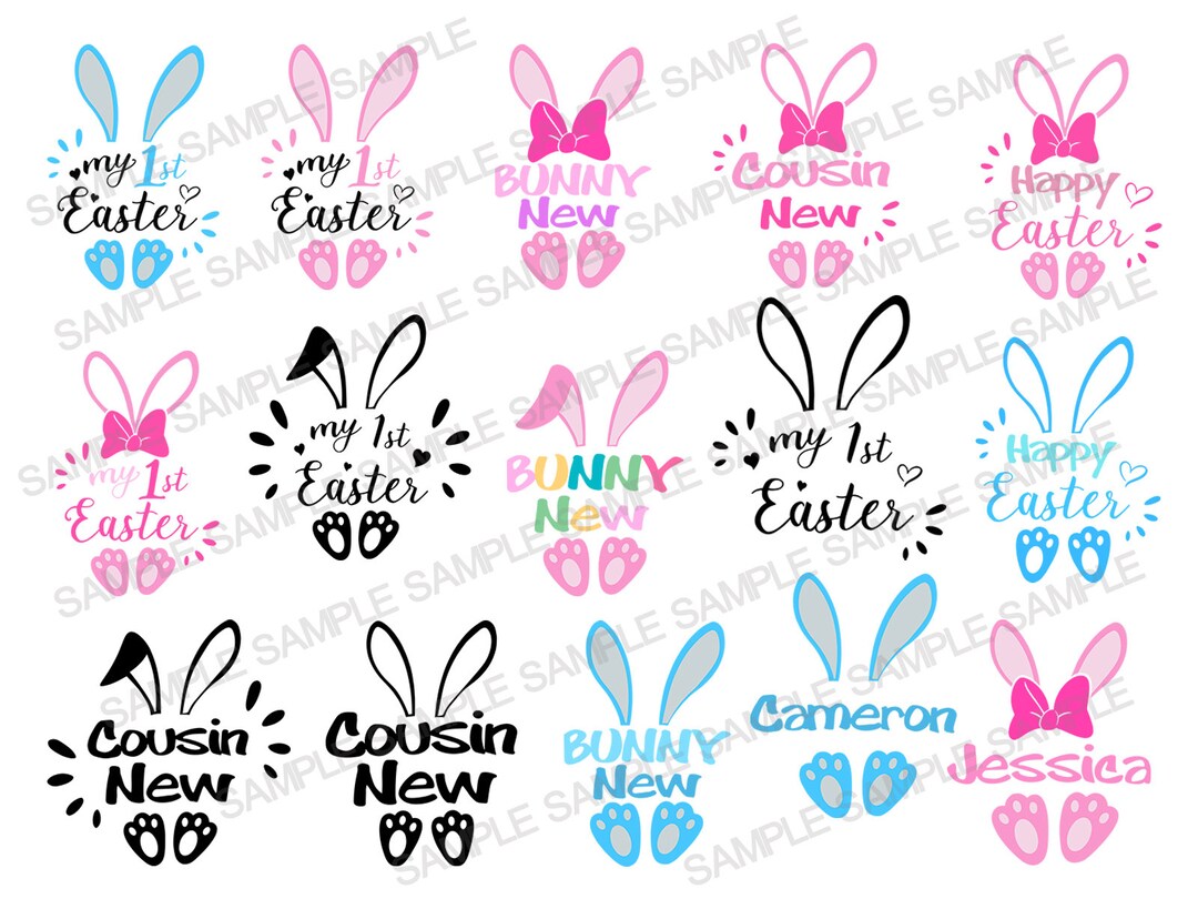 My First Easter SVG My 1st Easter SVG Happy Easter SVG - Etsy