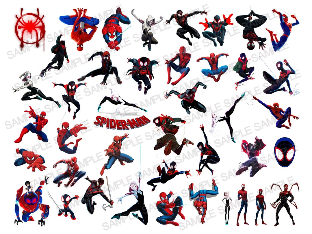 Spiderman PNG, Spider Verse PNG, Spiderman Clipart, Spider Verse ...