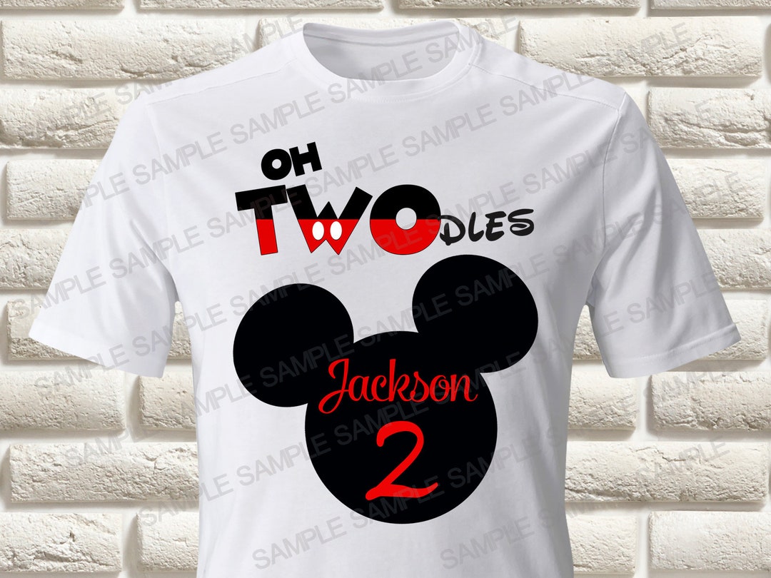 Mickey Mouse Iron on Transfer, Mickey Mouse Birthday Boy Iron on ...