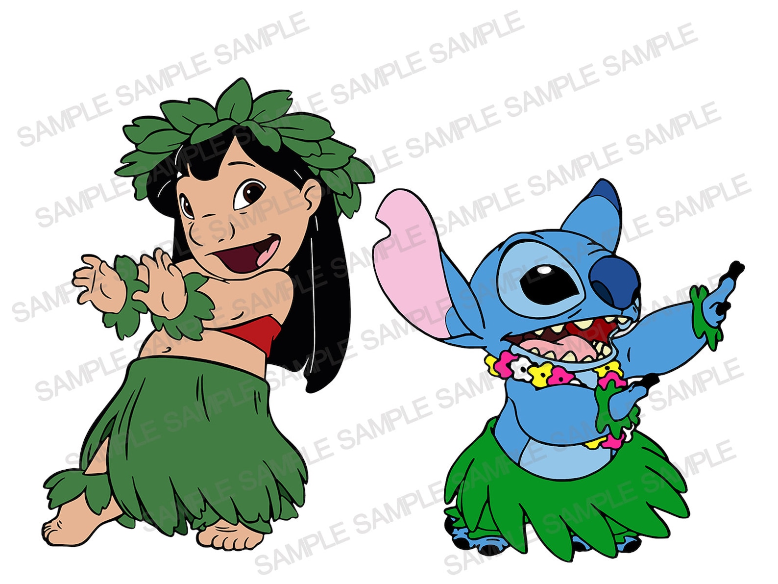 Lilo et Stitch SVG Lilo SVG Stitch Fichier SVG Lilo et Stitch Clipart ...