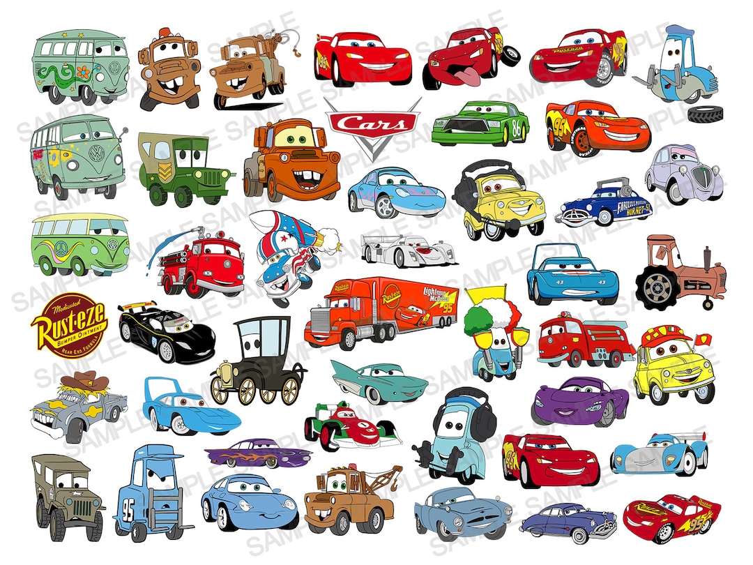 Bundle Cars SVG Cars Png Cars Clipart Cars Cricut SVG Layered SVG Cars ...