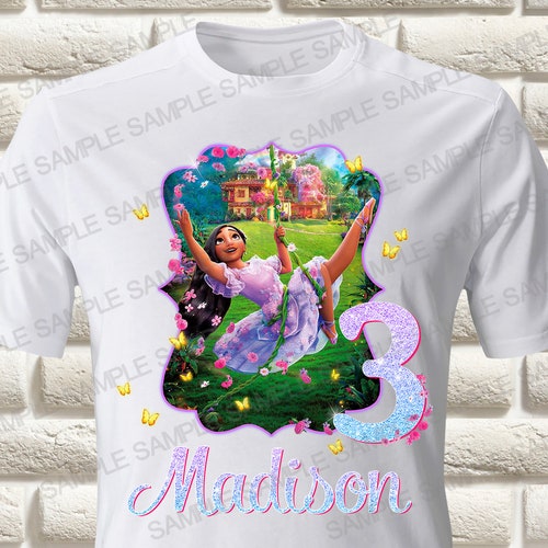 Encanto Isabela Iron on Transfer Isabela Birthday Iron on - Etsy