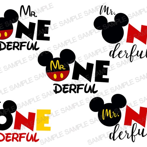 One SVG Onederful SVG Cricut Svg Clipart Layered SVG - Etsy