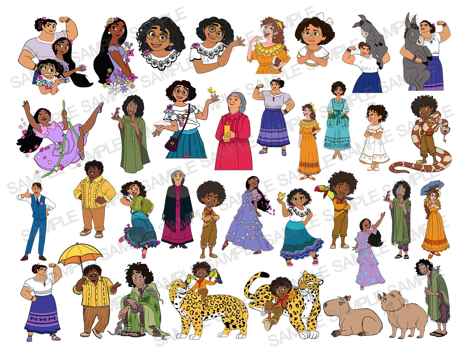 Encanto SVG Mirabel Clipart Encanto PNG Cricut Svg File - Etsy España