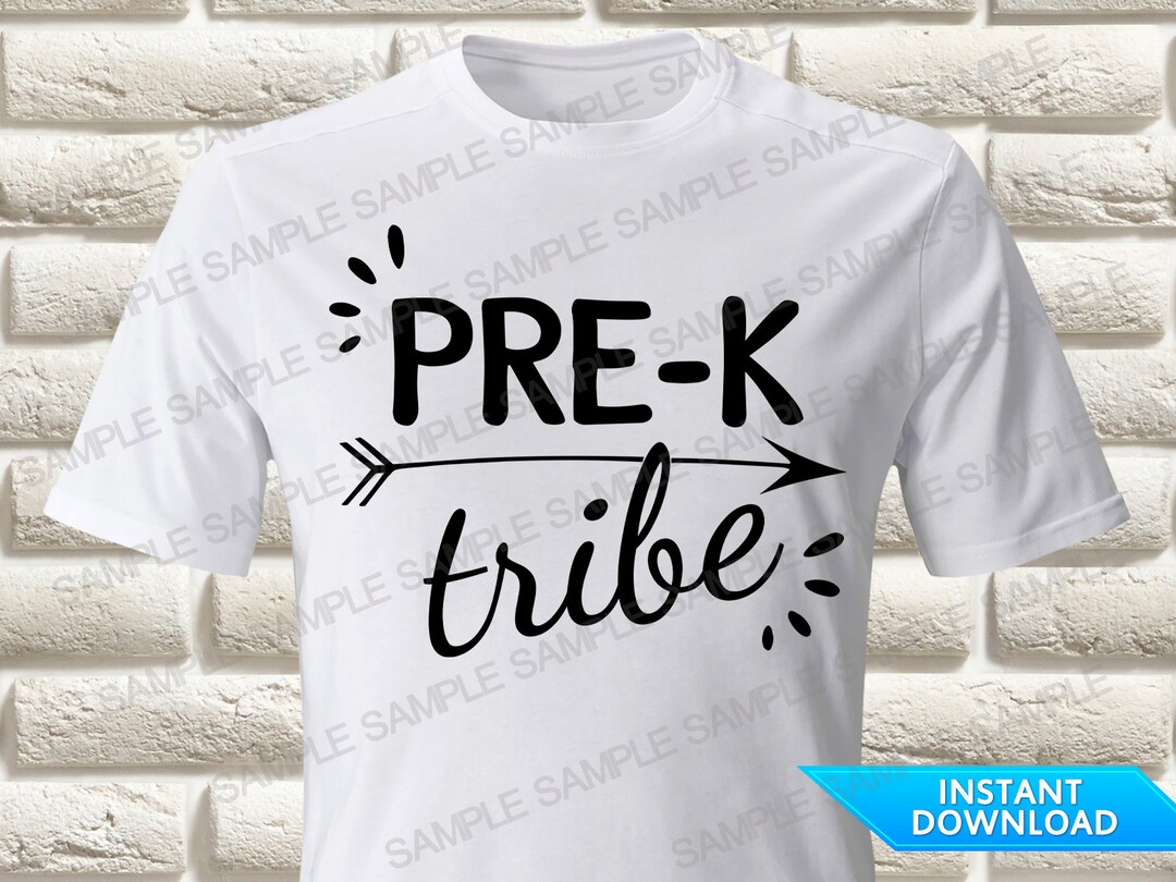Pre-k Tribe SVG, Pre-k SVG File, Prek SVG, School Svg, School Shirt Svg ...