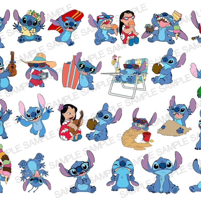 Lelo and Stitch Svg - Etsy