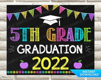 5th Grade Sign | Etsy