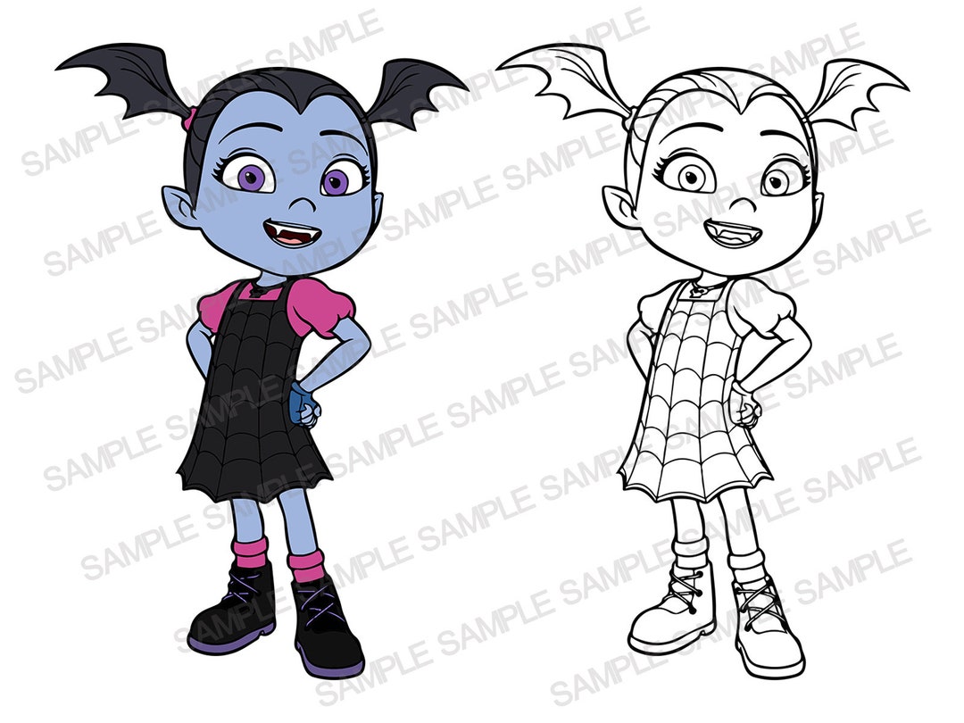 Vampirina SVG File, Vampirina Clipart, Vampirina Silhouette, Vampirina ...