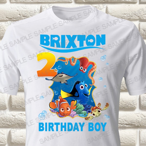 Finding Dory Birthday Shirt - Etsy