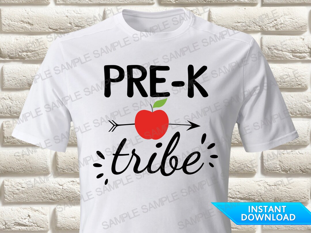 Pre-k Tribe SVG, Pre-k SVG File, Prek SVG, School Svg, School Shirt Svg ...