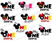 One SVG Onederful SVG Cricut Svg Clipart Layered SVG - Etsy