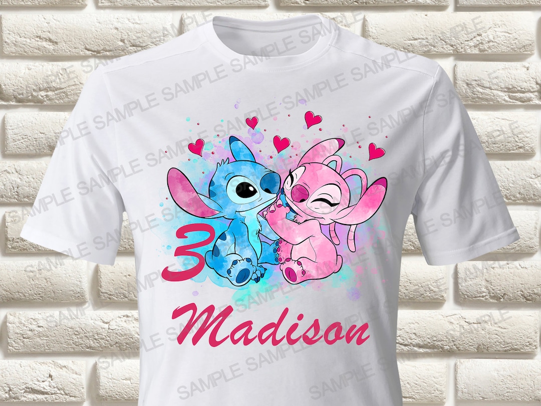 Stitch Iron on Transfer Lilo and Stitch Birthday Girl Iron on Transfer ...