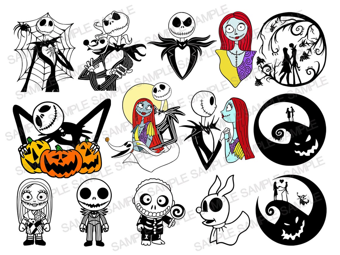 Jack Skellington Svg, Jack Halloween SVG, Nightmare Before Svg ...