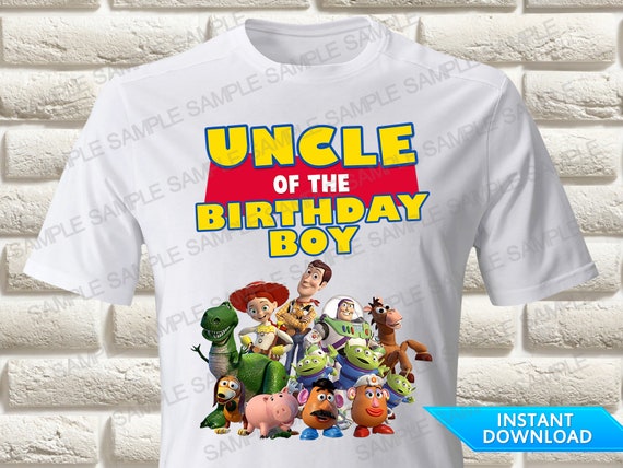 Toy Story Uncle of the Birthday Boy Iron on Transfer Toy - Etsy