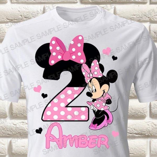Minnie Mouse Dtf Transfer - Etsy Australia