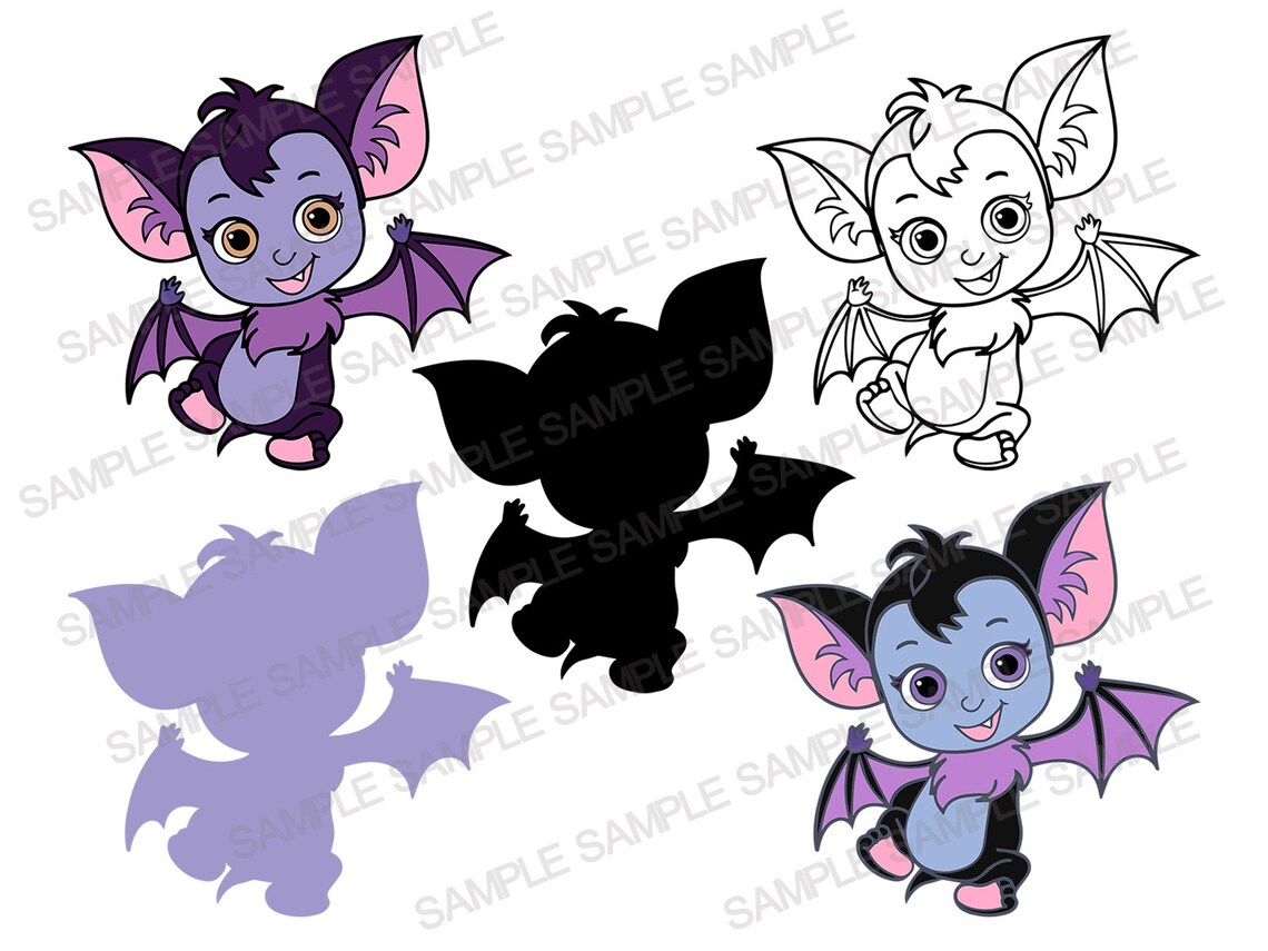 Vampirina SVG File Vampirina Clipart Vampirina Silhouette - Etsy