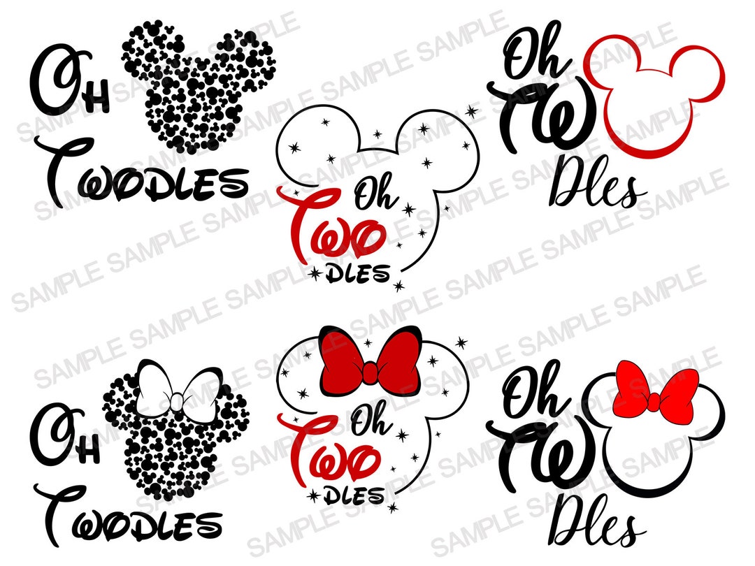 Oh Twodles SVG, Head Svg, Cricut Svg, Clipart, Layered SVG, Files for ...