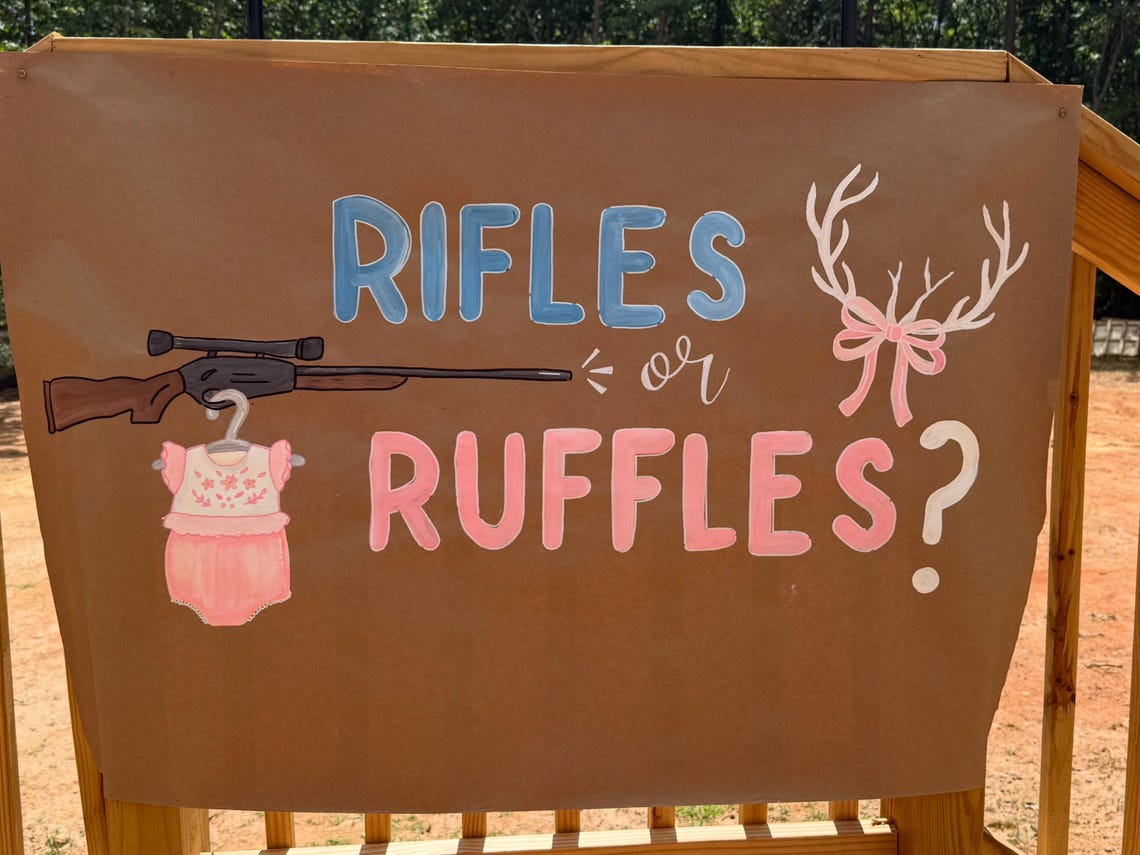 Custom Hand-painted Banner | Butcher Paper Party Sign | Personalized ...