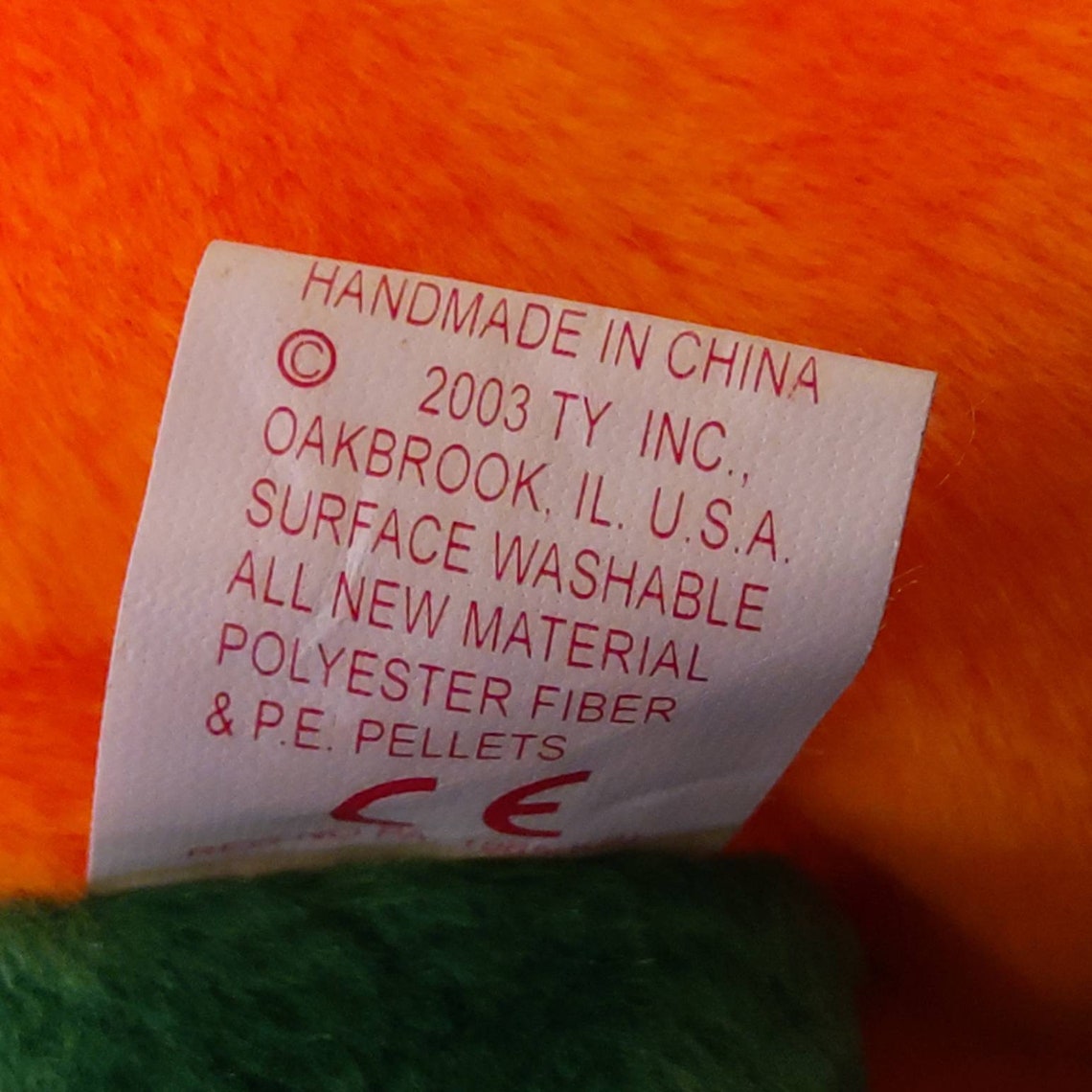 TY Beanie Baby tricky the Halloween Pumpkin Bear. - Etsy