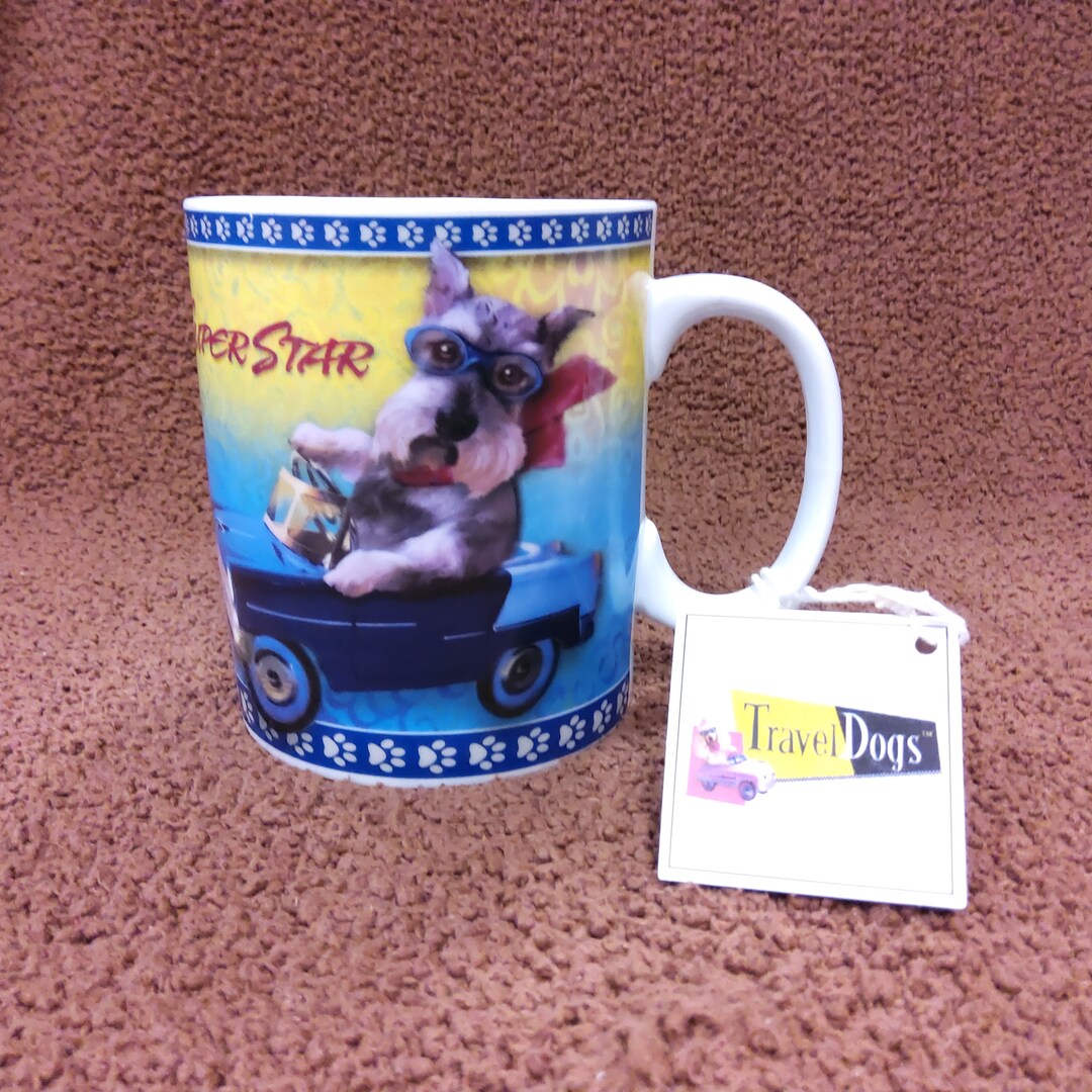 Schnauzer Ceramic Coffee Mug From the Blue Harbor Collection of Travel ...