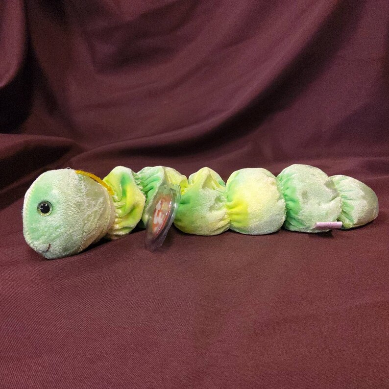 TY Beanie Baby squirmy the Worm. New Never Played - Etsy