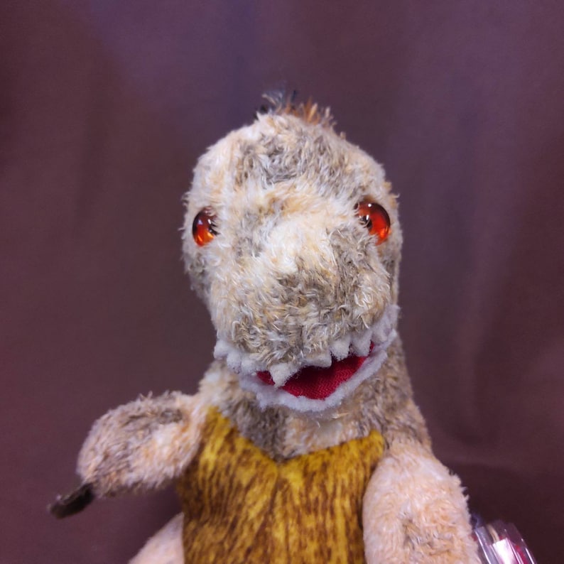 TY Beanie Baby "toothy" the Tyrannosaurus Rex Dinosaur. New, Never ...