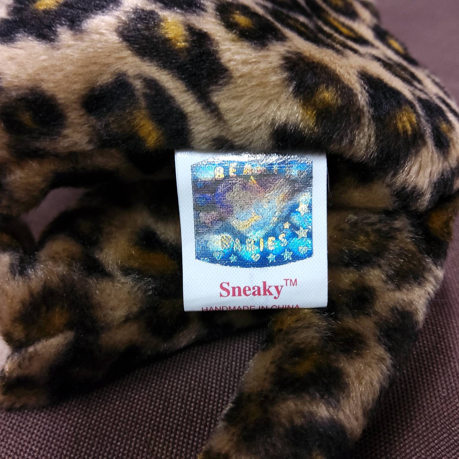 TY Beanie Baby Sneaky the Leopard. New never | Etsy