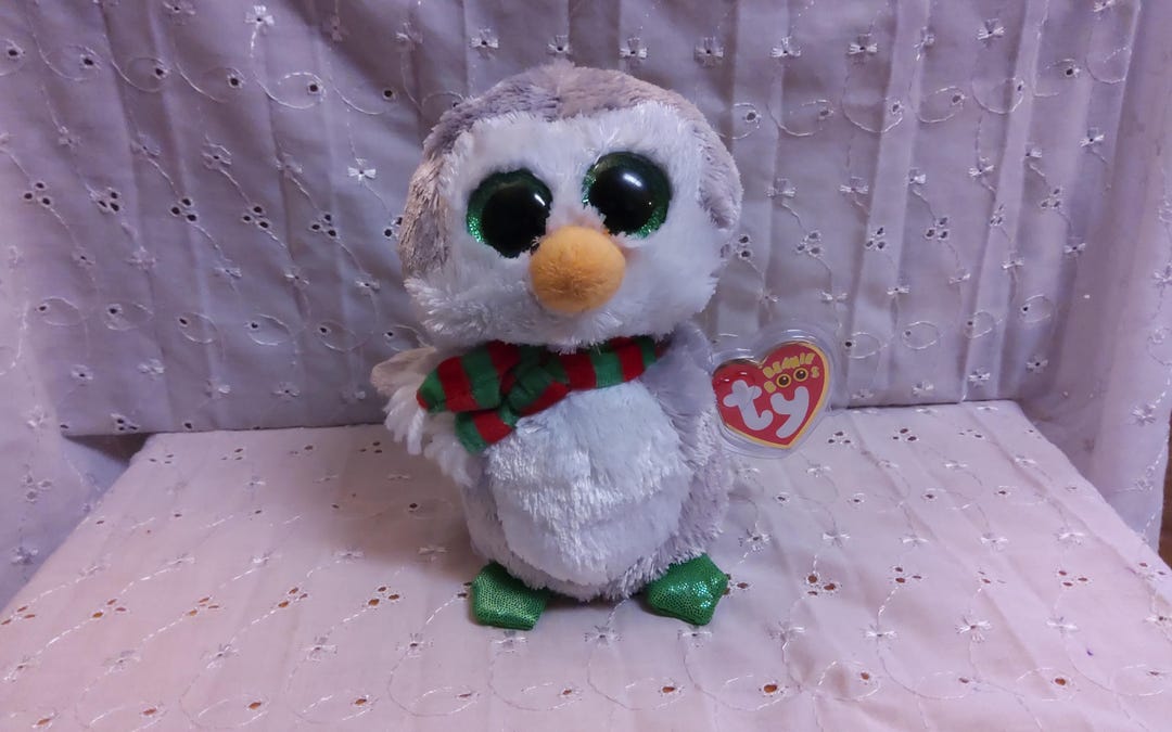 TY Beanie Boos "chilly" the Holiday Penguin. New, Never Played With ...